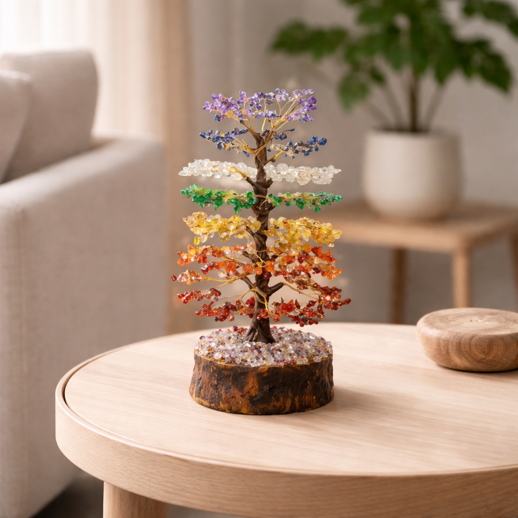 7 Chakra Tree for Energy Balance & Home Decor – Zenvedas